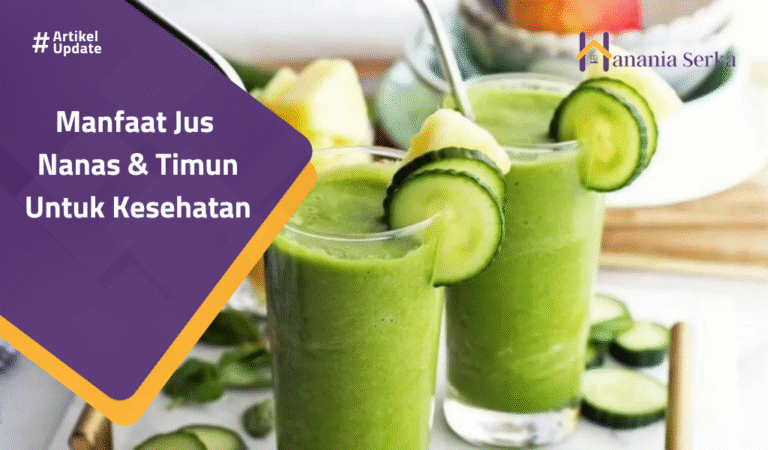 Manfaat Jus Nanas & Timun Untuk Kesehatan | Hanania Serka
